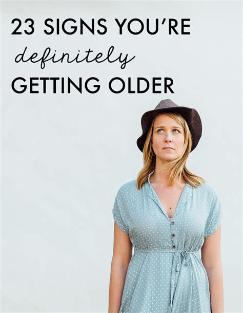 23 Signs Youre Definitely Getting Older Love And Marriage