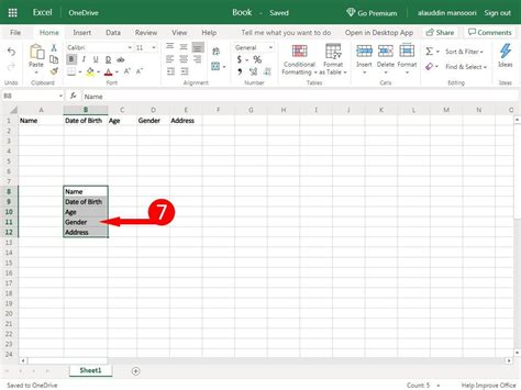 how to convert rows to columns in excel