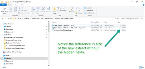 tableau deep dive improving performance with data extracts part 2
