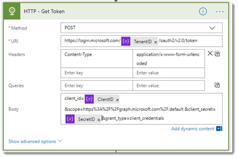 microsoft flow query json mcrsq