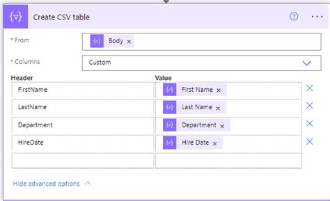 power automate create a csv table [7 examples] enjoysharepoint