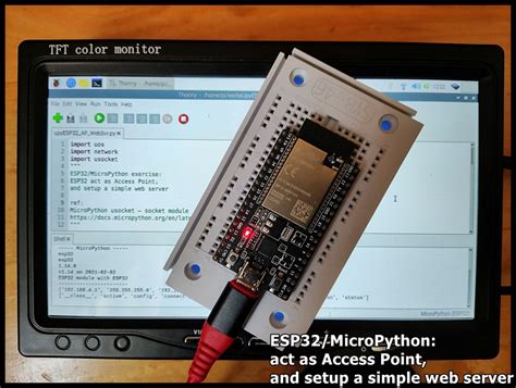 hello raspberry pi esp32 micropython exercise act as access point 13780
