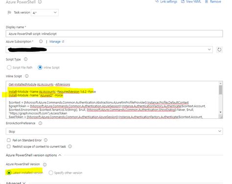 powershell could not find the modules az accounts