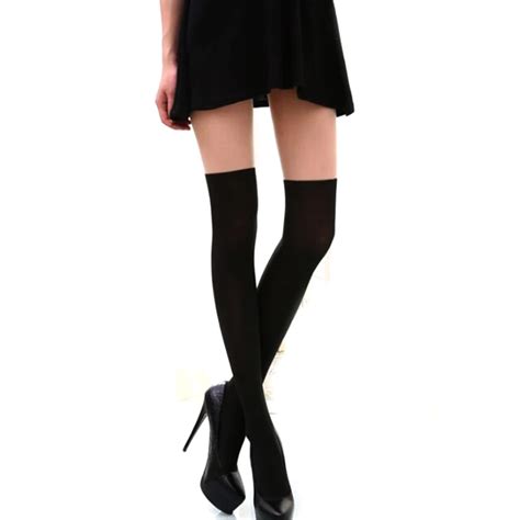 Jimmyhank Pretty Style Women Over The Knee Tattoo Stay Up Tights Mock