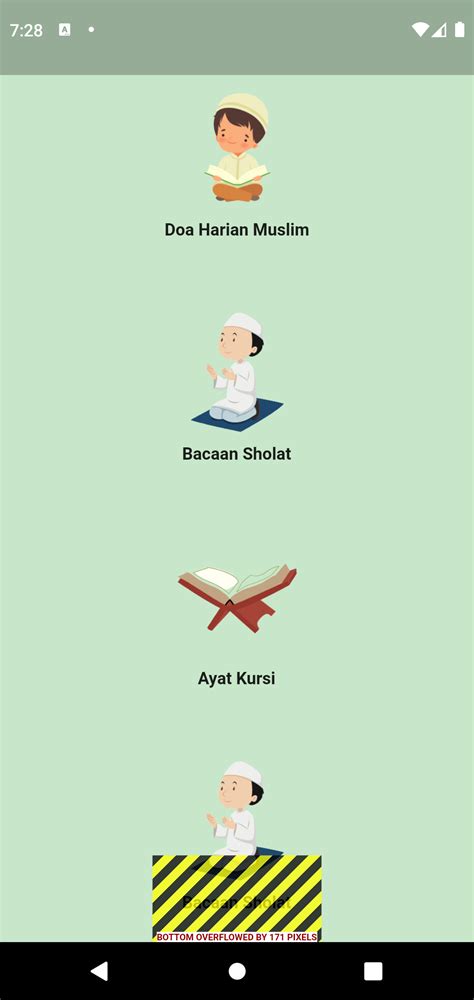 dart make this flutter page scrollable stack overflow