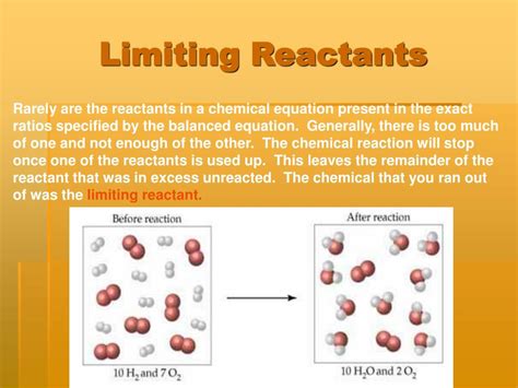 Ppt Limiting Reactants Powerpoint Presentation Free Download Id