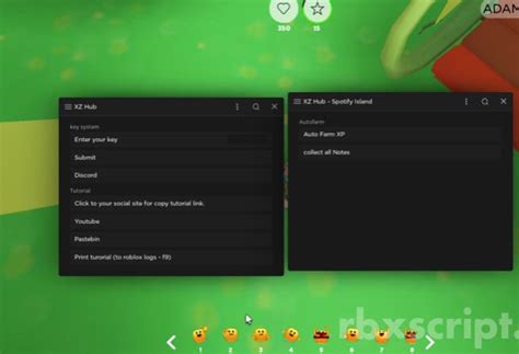spotify island [auto xp collect all notes] scripts rbxscript the