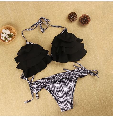 2017 New Sexy Bikinis Women Swimsuit High Waisted Bathing Suits Swim