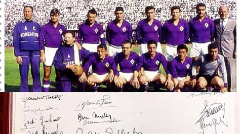Fiorentina Oggi Lanniversario Del Primo Scudetto Nella Stagione 55 56