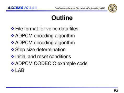 Adaptive Differential Pulse Code Modulation Ppt Download