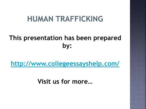 Ppt Human Trafficking Powerpoint Presentation Free Download Id 6458913