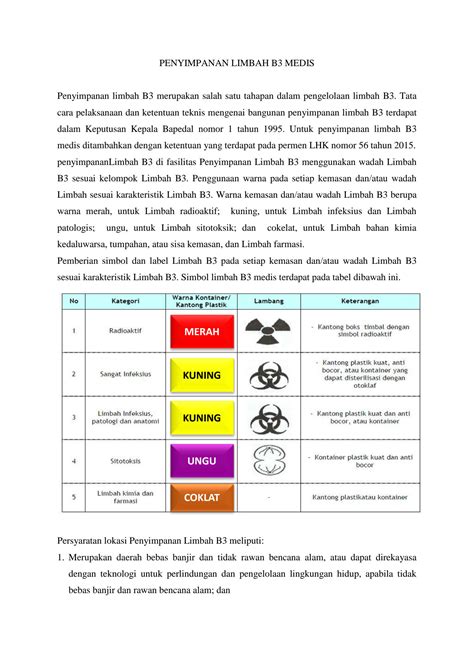 Perbedaan Limbah Medis Dan Limbah B3 Porn Sex Picture