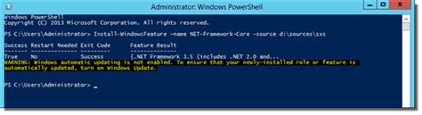 installing framework 3 5 failed on windows server 4sysops