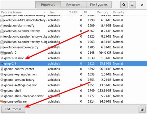Use Task Manager In Ubuntu And Other Linux