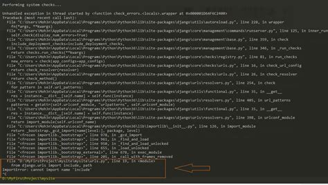 python unresolved reference path django stack overflow