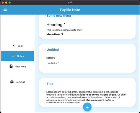 markdown notes anywhere for flutter
