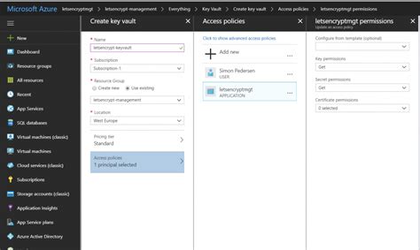 lets encrypt azure functions and managed service identity simon j k