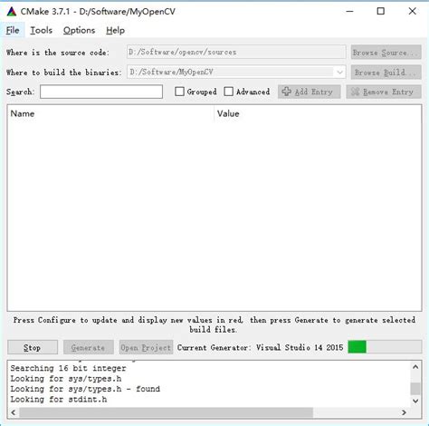 cmake生成opencv解决方案andand编译opencv源码 csdn博客