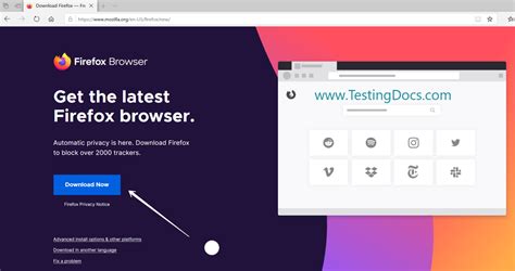 how to install mozilla firefox on windows 10