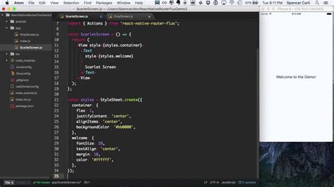 react native basics using react native router flux part 1 project
