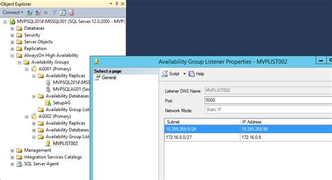 alwayson availability groups sql server connecting to