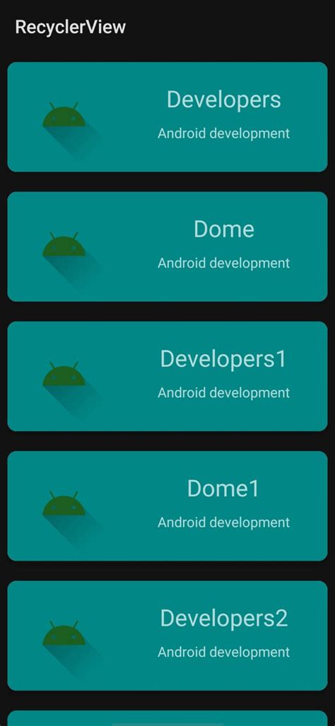 recyclerview gridview android example in kotlin developers dome