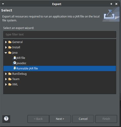 create jar with eclipse another dev