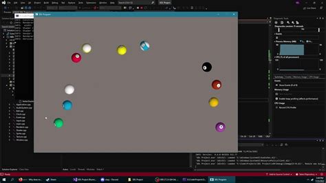 opengl fragment shader poolball textures youtube