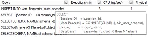monitor sql server queries find poor performers ssms activity