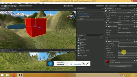 how to create material and animation in unity 3d game youtube