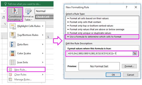 how to highlight duplicate rows across multiple columns in excel