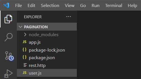 how to do pagination in node js using sorting ids geeksforgeeks