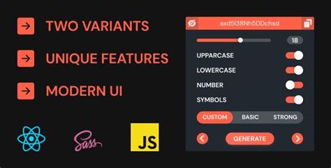 React Javascript Password Generator Code Market