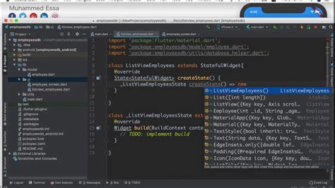 43 flutter sqlite project model youtube