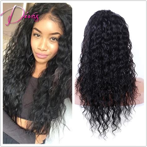 100 Unprocessed Brazilian Virgin Hair Lace Front U Part Wigs For Black