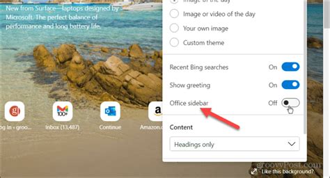 How To Disable The Microsoft Edge Sidebar