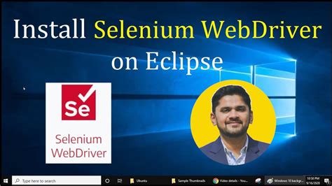 how to install selenium webdriver on eclipse youtube