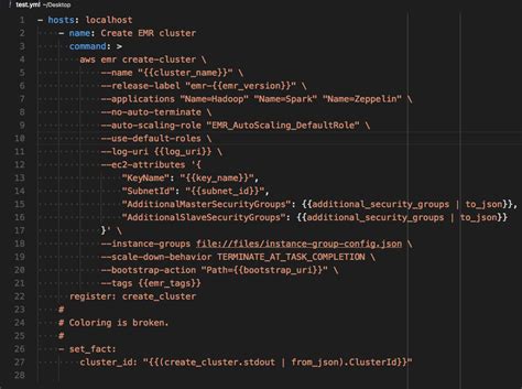 syntax highlighting for yaml documents breaks with certain single