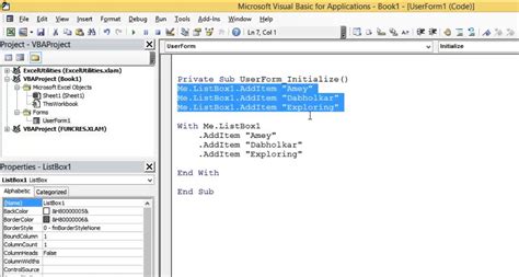 list box add item 3 methods youtube