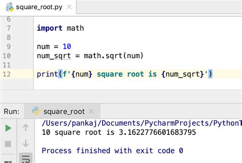 numpy sqrt vs math sqrt