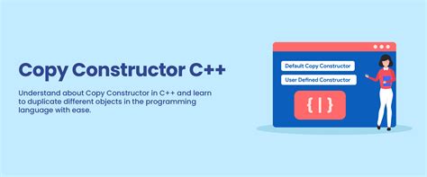 copy constructor in c syntax types and examples