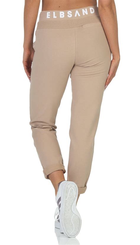 Elbsand Damen Sweatpants Jogginghose Sweathose Hose Freizeit Loungewear
