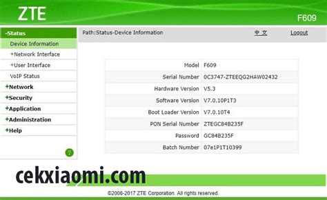 Cara Setting Modem Zte F609 Menjadi Acces Point