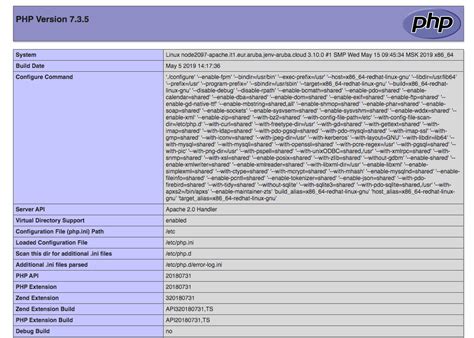 jelastic cloud how to install and configure apache and php