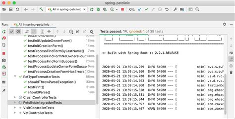 prepare for testing—intellij idea