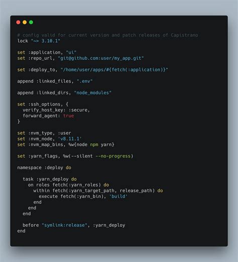 deploy react apps in ubuntu using nginx and capistrano