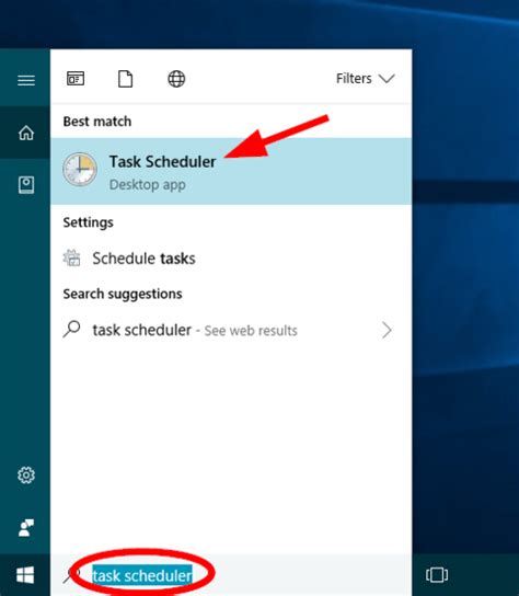 how to open task scheduler in windows 10 5 steps with