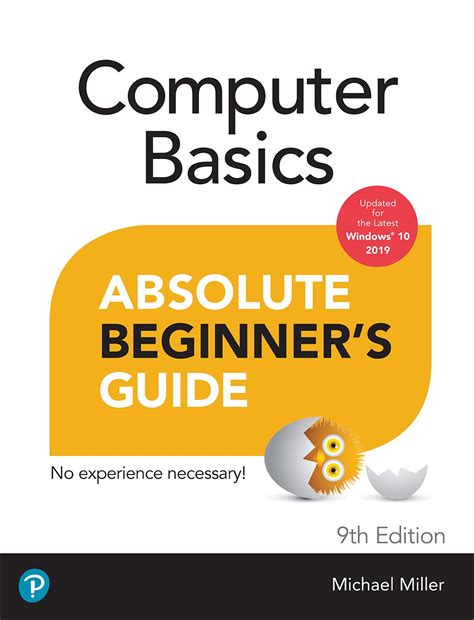 computer basics absolute beginner s guide windows 10 edition 9th