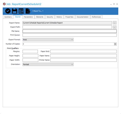 how to automatically generate reports jams scheduler