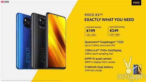 poco x3 nfc launched sets sights on mid range mobile